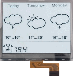 Low Power LCD Display | Memory in Pixel Display Technology